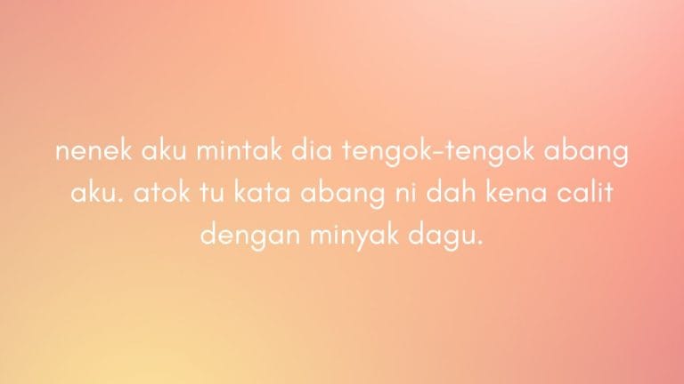Minyak Dagu - Fiksyen Shasha